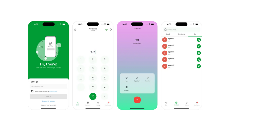 Hướng dẫn đăng nhập Softphone PiTEL Connect